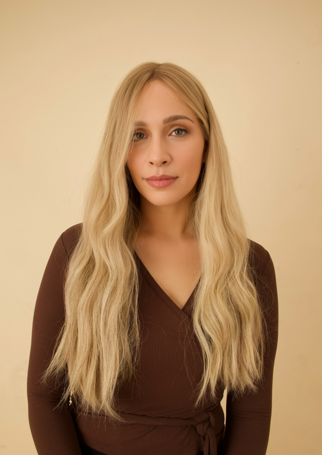 Platinum - 28' Natural Body Lace Top Wig – Zelda Hair Shop